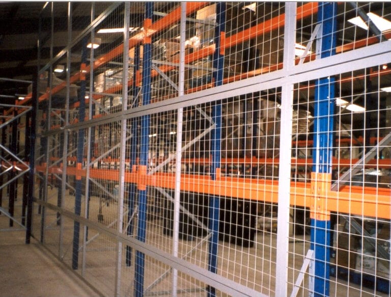 Anti Collapse mesh System for Pallet Racking